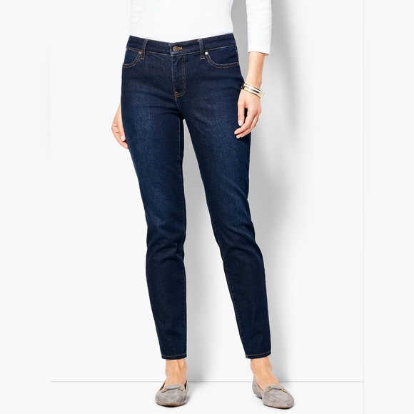 Talbots | Jeans | Talbots Slim Ankle Jeans Flawless Fivepocket Dark ...